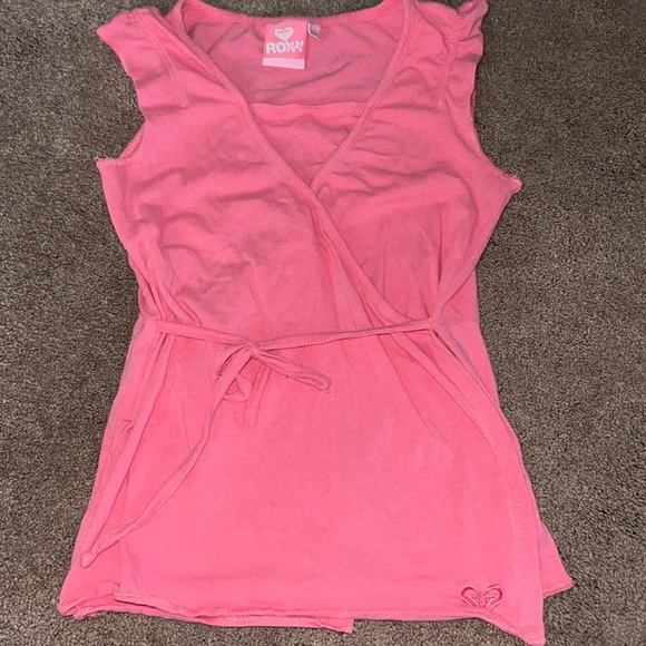 Roxy | Shirts & Tops | Roxy Wrap Top Girl | Poshmark